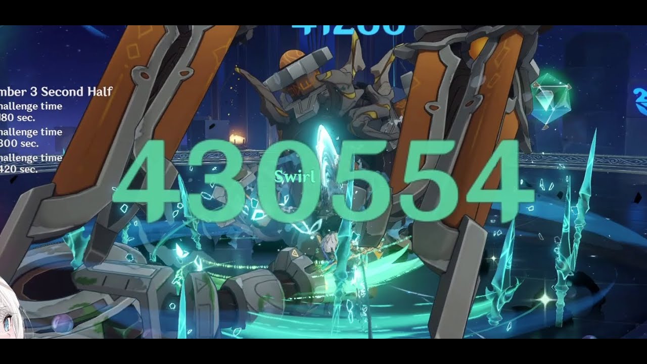 Abyss 4.4 Xiao Bot Halves Speedrun 52s - YouTube