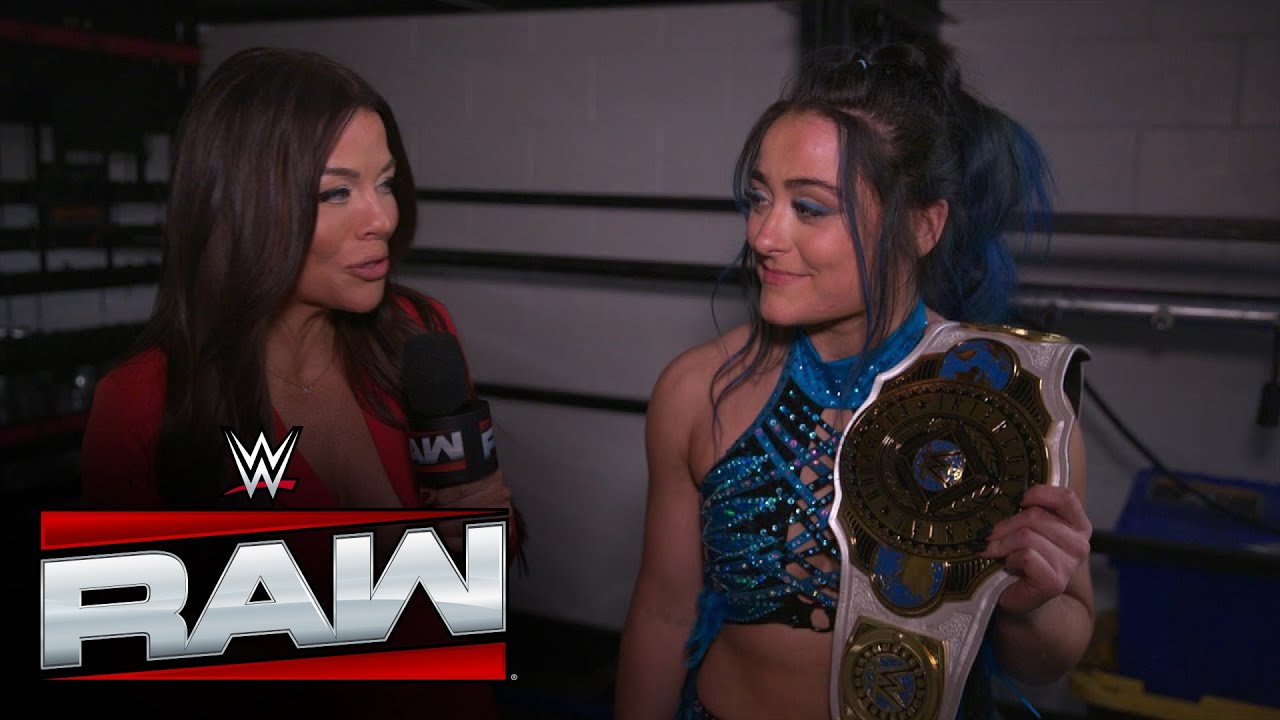 Lyra Valkyria makes dream come true with title win: Raw exclusive, Jan ...
