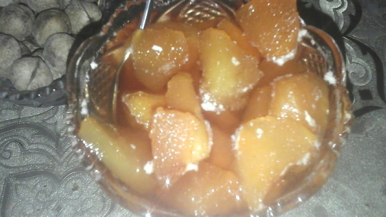 Heyva murebbesinin bisirilmesi .6- kq Heyva mürəbbəsi bişirdim. heyva ...