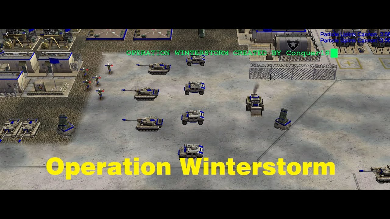 General Zero Hour Custom Mission - Operation Winterstorm - YouTube