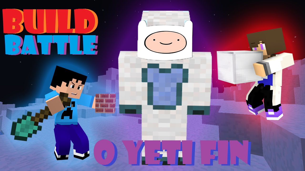 Minecraft: O Yeti Fin(Build Battle) - YouTube