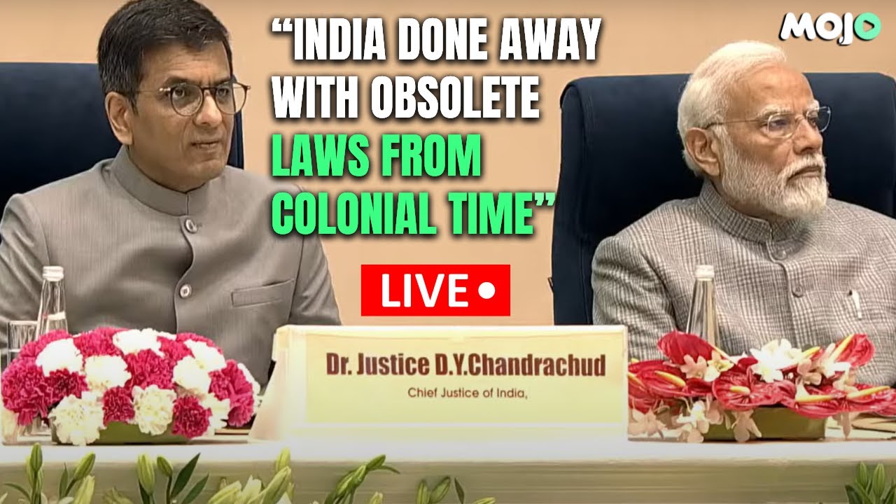 LIVE | PM Modi & CJI Chandrachud PM Modi Attends Inaugural Event Of ...