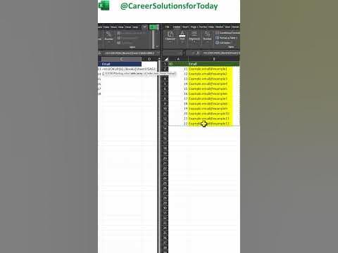 Excel Tips - VLOOKUP Across Multiple Workbooks - YouTube