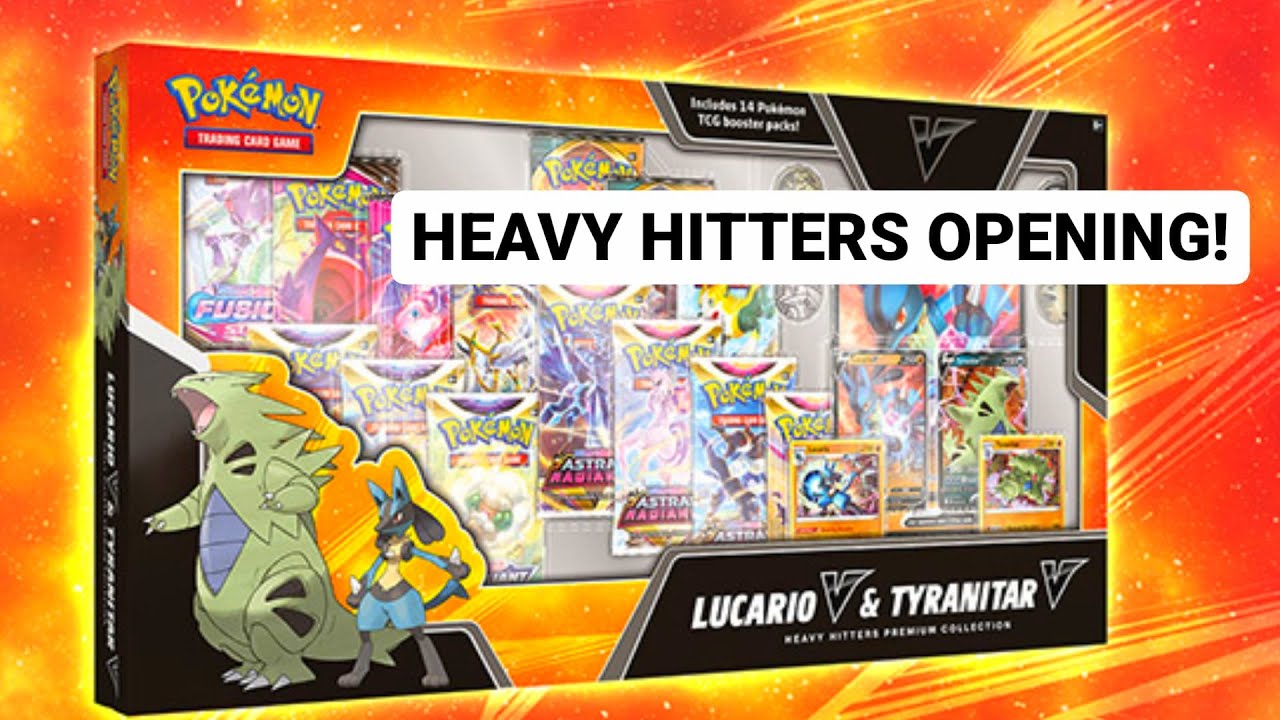 HEAVY HITTERS OPENING! Pokémon Collection Box Opening. - YouTube