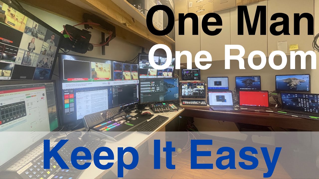 Live Stream Studio ... In a Closet? - YouTube