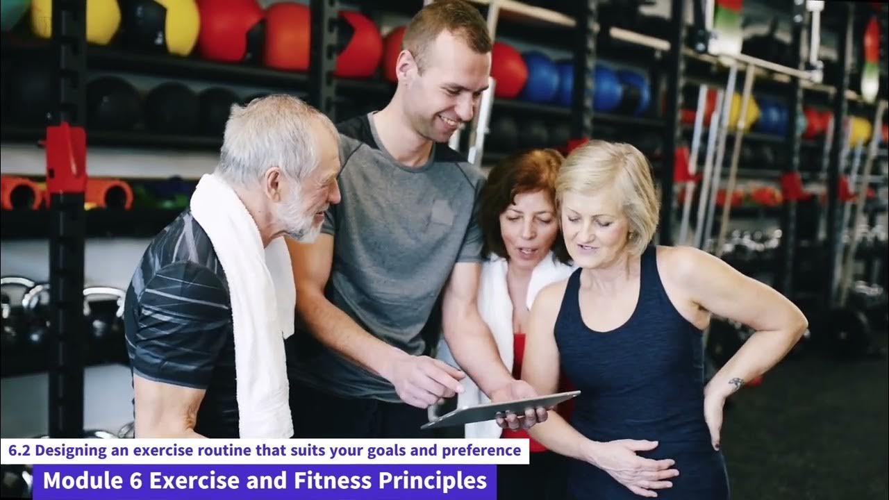 Nutrition and Fitness Made Easy [Module 6 Exercise and Fitness Principles] - YouTube