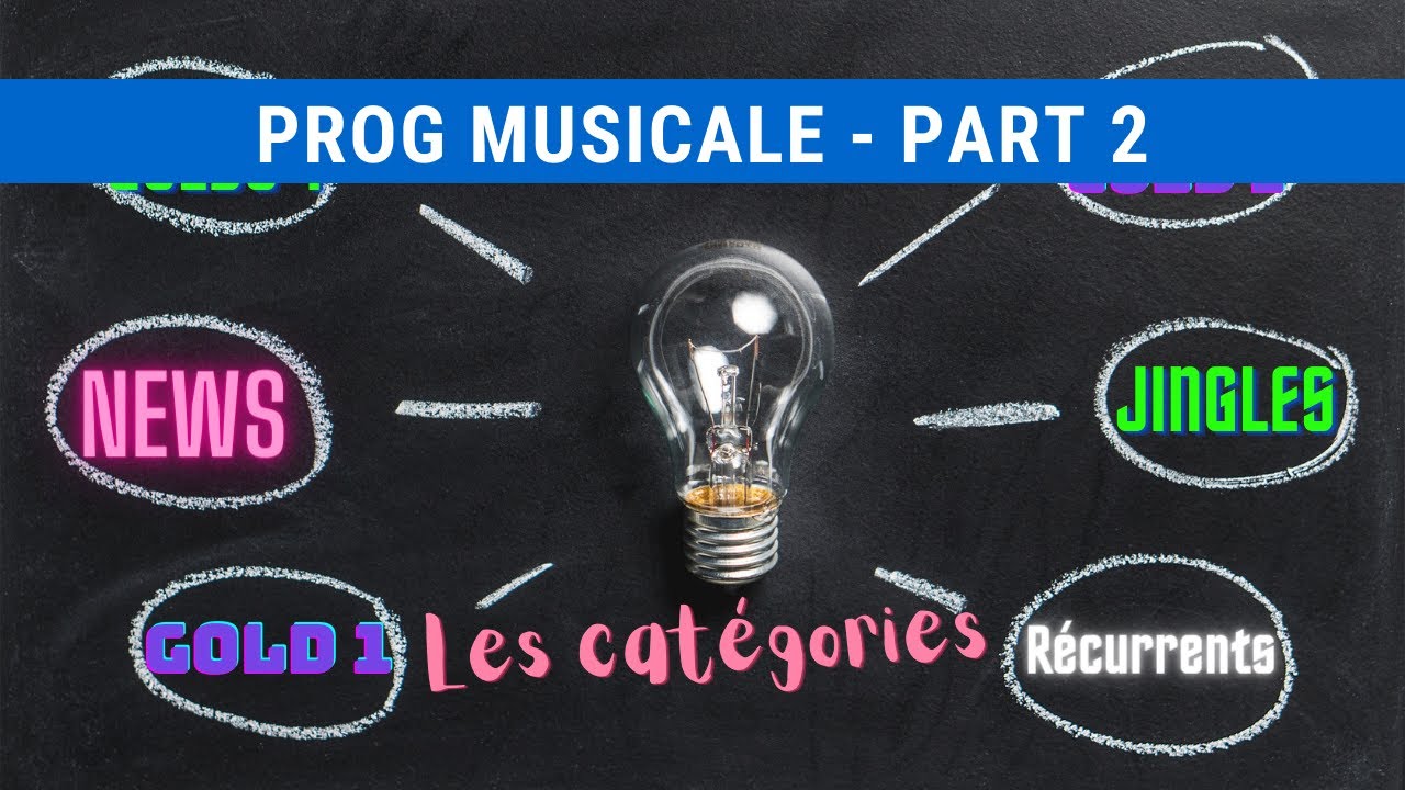 #26 Quelles catégories musicales pour ma webradio 🤫 Programmation ...