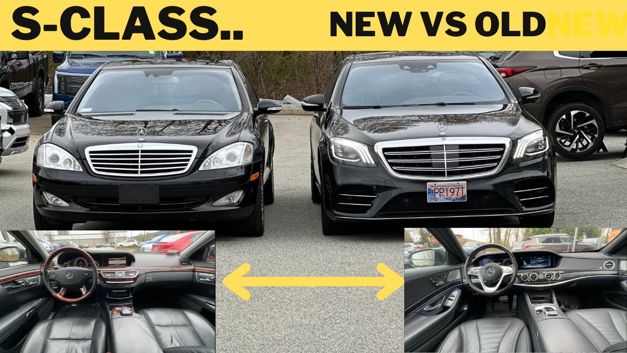 New VS Old | Mercedes-Benz S-Class comparison.. - YouTube