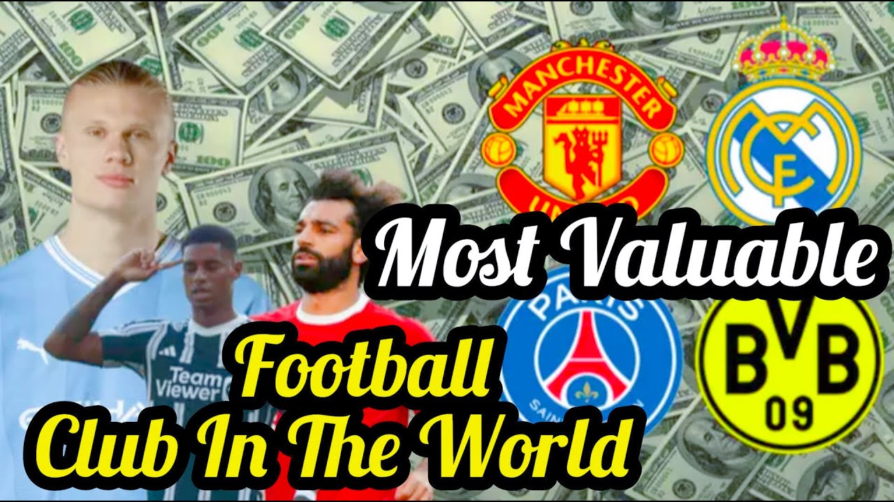 Top 10 Most Valuable Football Clubs In The World Right Now - YouTube