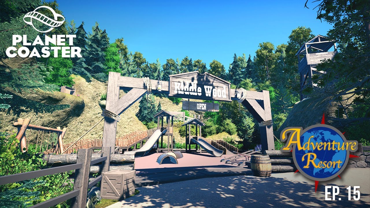 Planet Coaster | Adventure Resort | Ep. 15 : Playground, vue ...