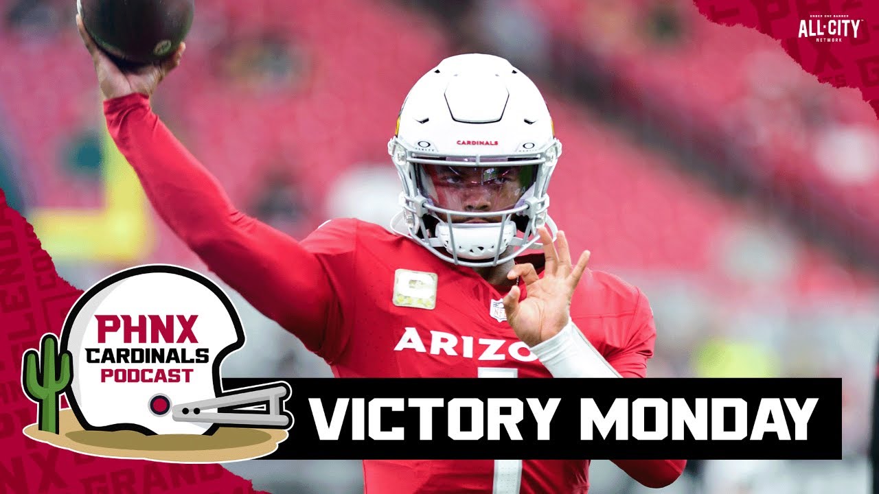 VICTORY MONDAY: Kyler Murray is a WINNER and Trey McBride is a STAR for ...