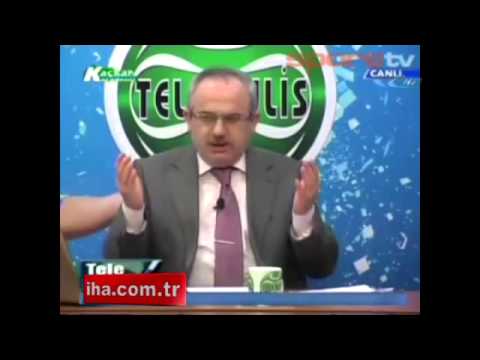Canlı yayında Allah'a havale etti