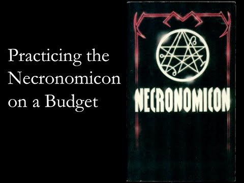 Practicing the Necronomicon on a Budget - YouTube