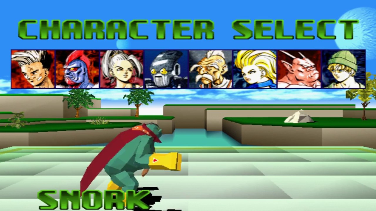 Tobal No.1 Hidden Characters (2/4): Snork gameplay. - YouTube