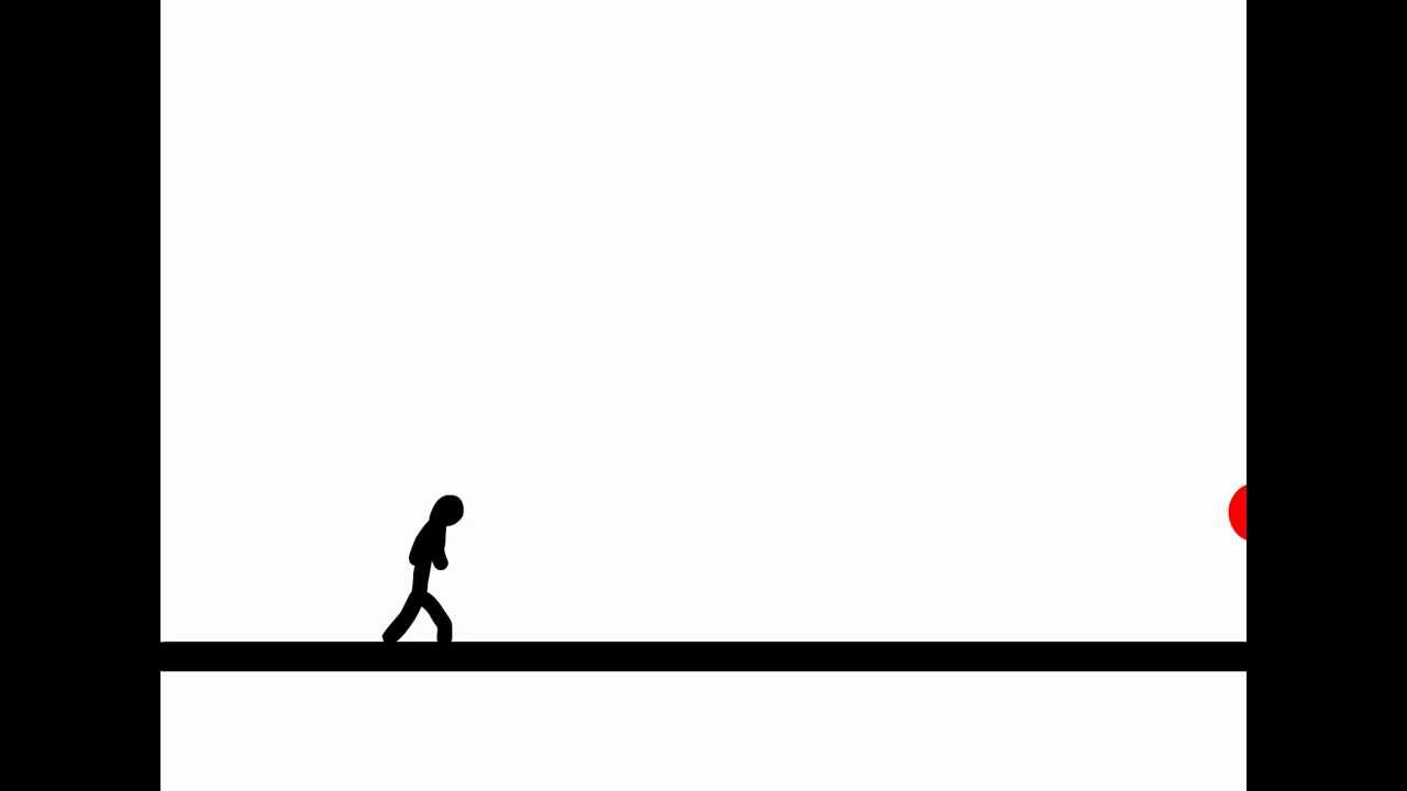 Flash: Stick Man Getting Hit With A Ball - YouTube