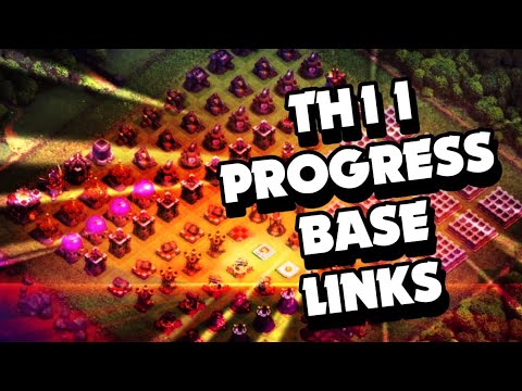 TOP 5 BEST TH11 PROGRESS BASE LINK | COC TOWN HALL 11 PROGRESS BASE ...