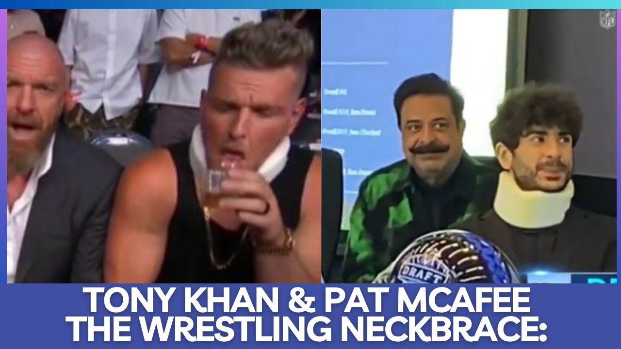 Crossing Boundaries: Tony Khan vs. Pat McAfee - Who Wore the Neck Brace ...