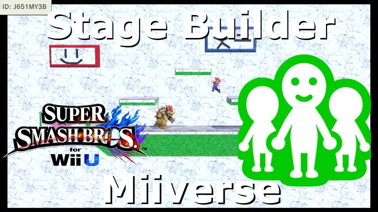Super Smash Bros. Ultimate - Stage Builder - "Miiverse" - YouTube