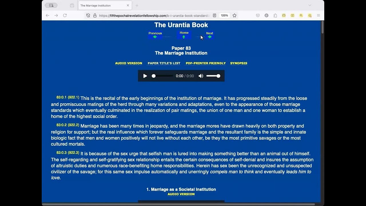 Reading Paper 83 - The Marriage Institution - YouTube
