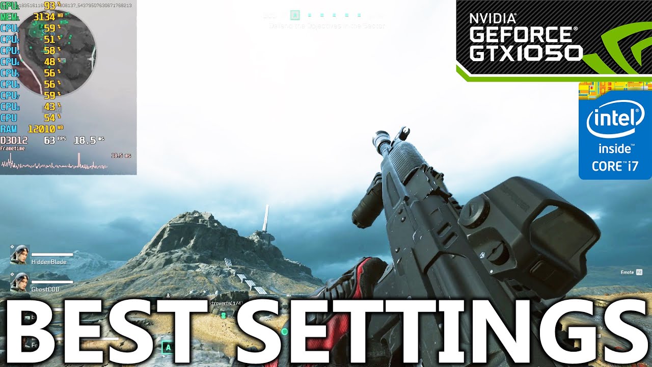 Delta Force Hawk Ops Alpha on GTX 1050 | Best Settings | 1080p | # ...