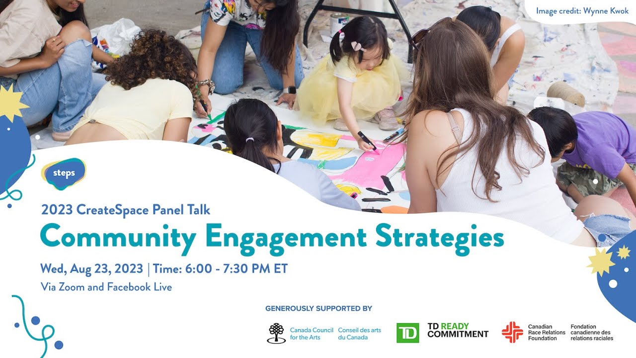 Community Engagement Strategies | 2023 CreateSpace Panel - YouTube