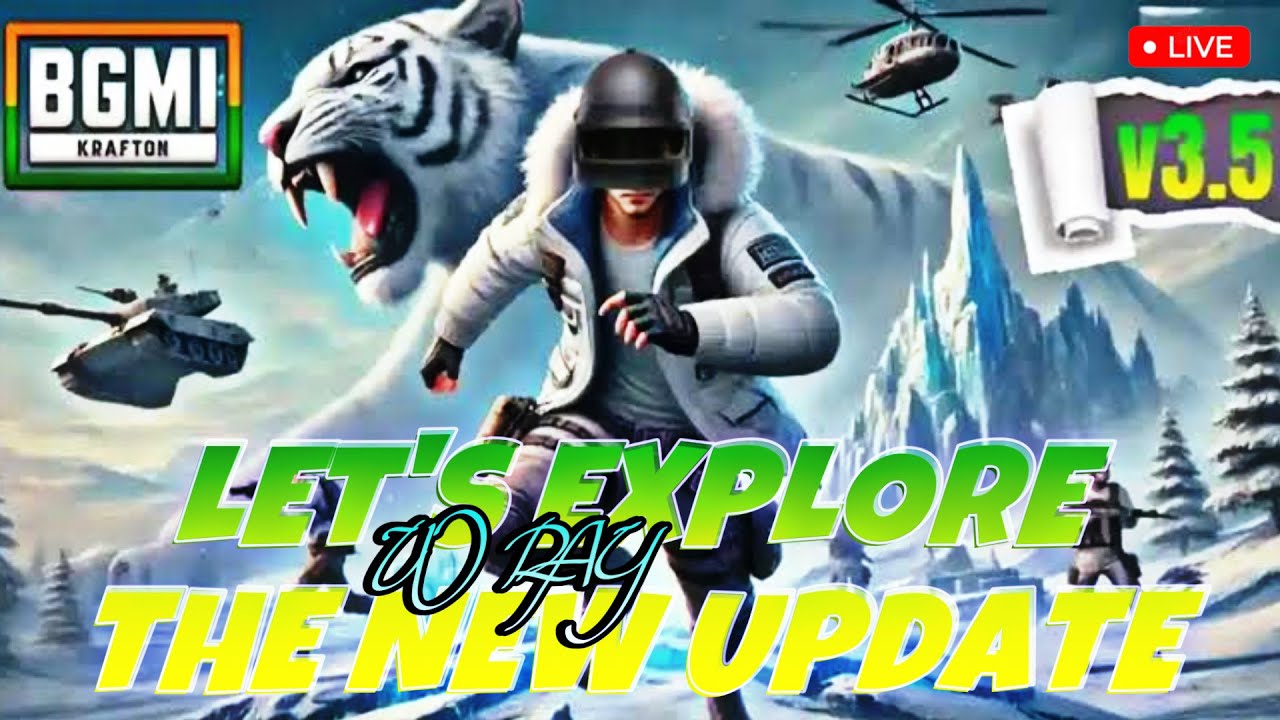 DAY 46days | lets explore new update 3.5 | bgmi w| RAY_is_LIVE # ...