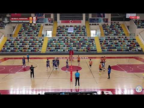 TVF 2026 Sezonu Genç Erkekler Playoff Karşılaşması BURSA  Güner KARAKAYA SK / İSTANBUL DOĞU AKADEMİ