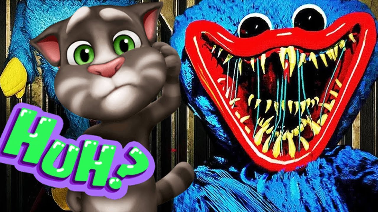 El Gato TOM VS POPPY PLAYTIME, Fabrica de Juguetes TERRORÍFICA HUGGY ...