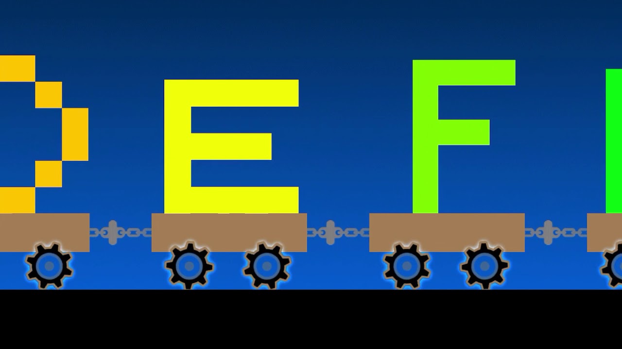 Geometry Dash: Full Version - ABC Train - YouTube