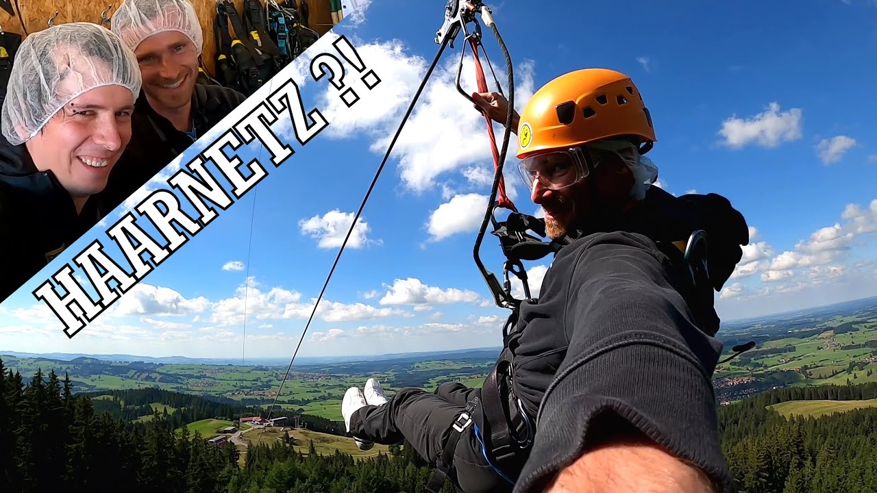 Bis zu 120Km/h - die längste Zipline Deutschlands | AlpspitzKICK ...