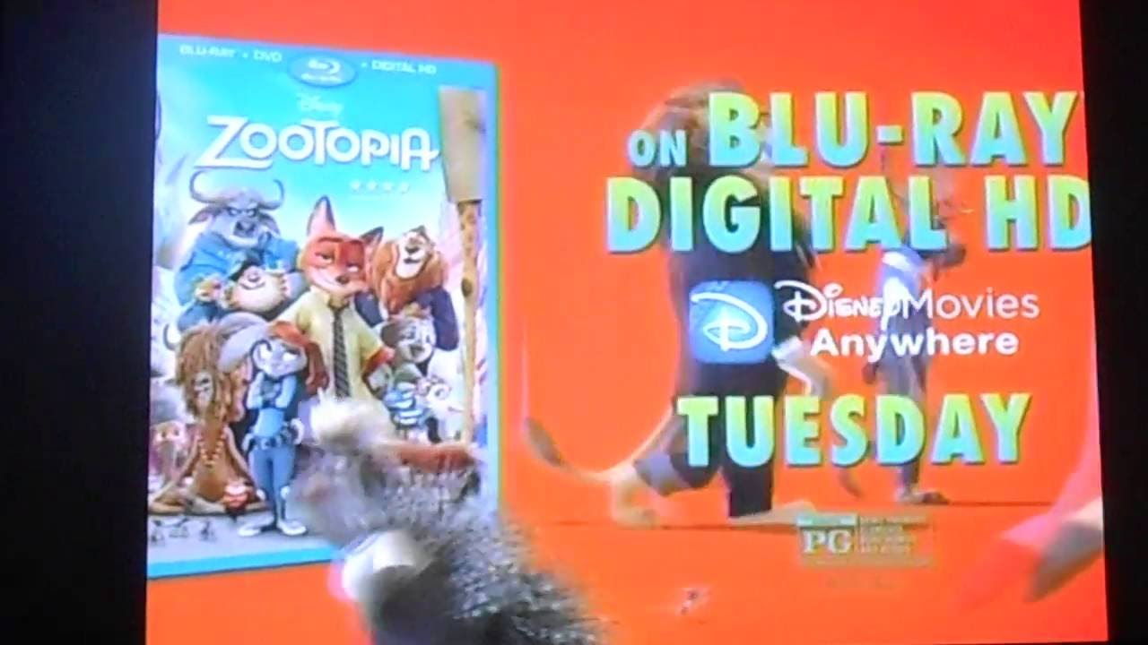 Zootopia DVD commercial - YouTube