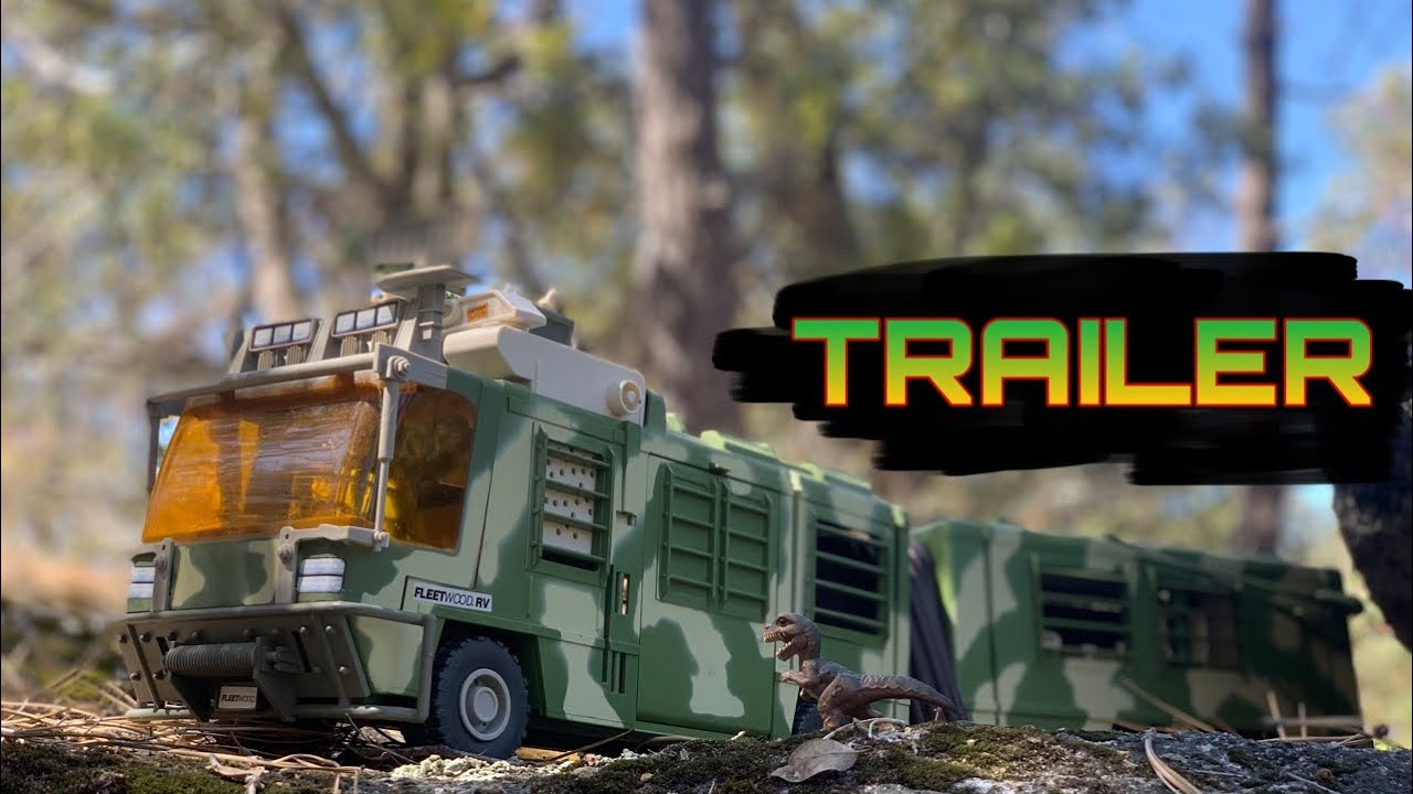 JURASSIC PARK TOY MOVIE TRAILER : OPERATION REBIRTH - YouTube