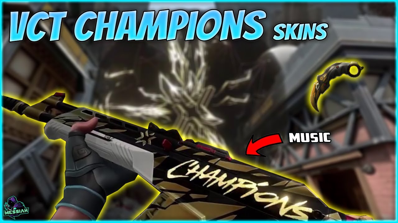 CHAMPIONS Vandal & Karambit GAMEPLAY // VCT Berlin Exclusive SKIN ...
