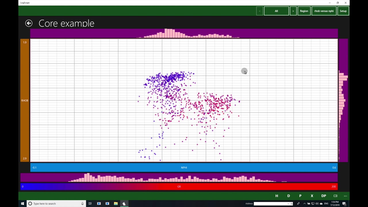 Basic Crossplot functionality - YouTube