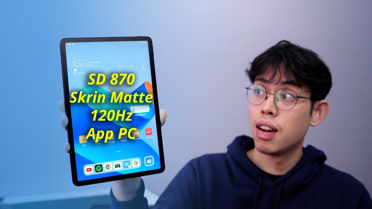 Tak sangka tablet zaman sekarang dah jadi camni! - YouTube