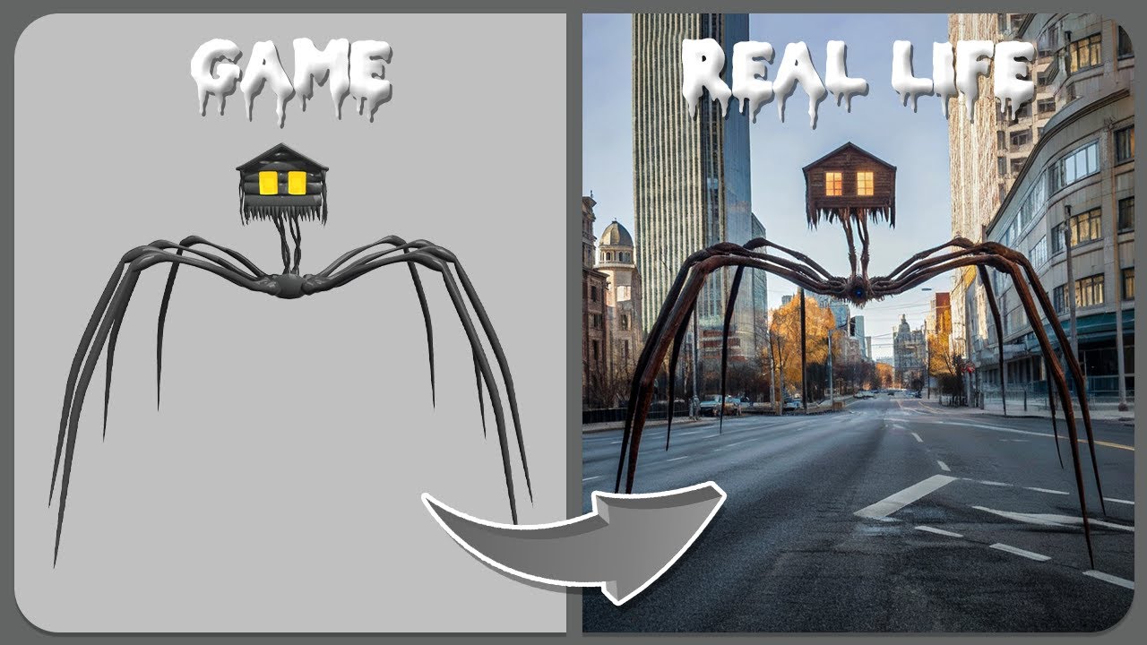 House Head In Real Life | All Eat Monster | Guess The Eater MONSTER'S ...
