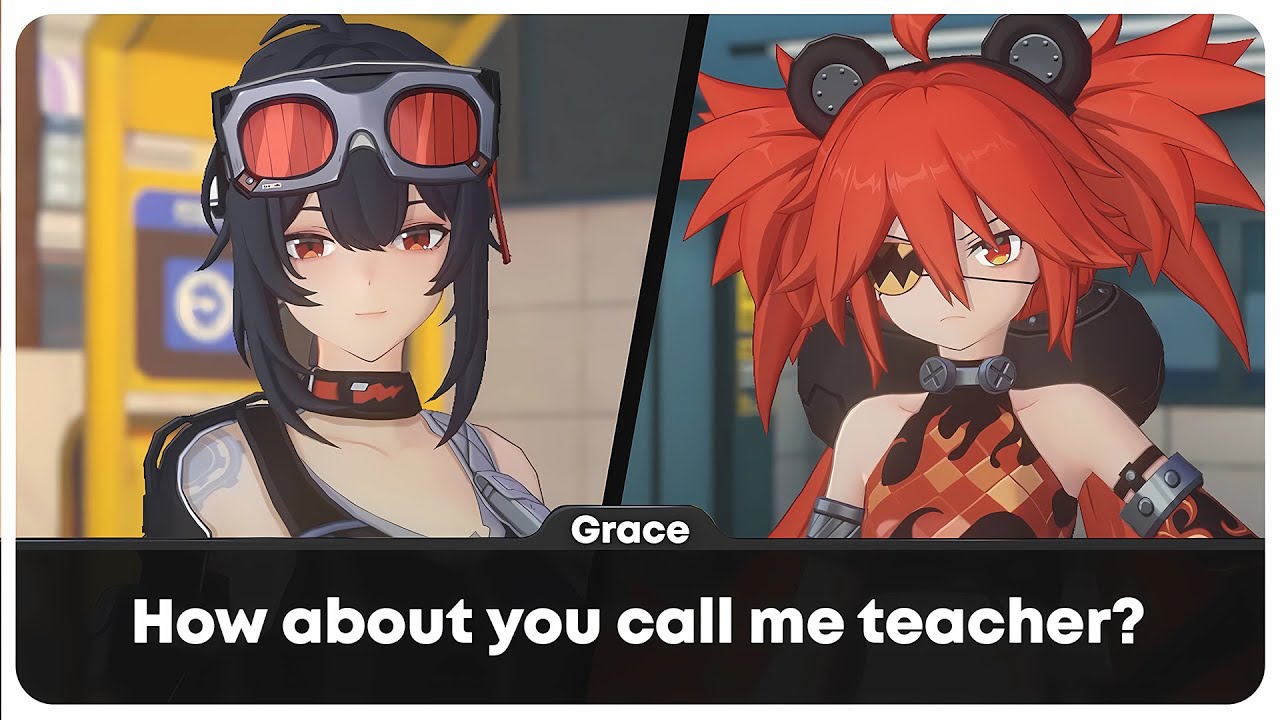 Grace & Koleda Roleplay as Teacher and Student | Zenless Zone Zero ...