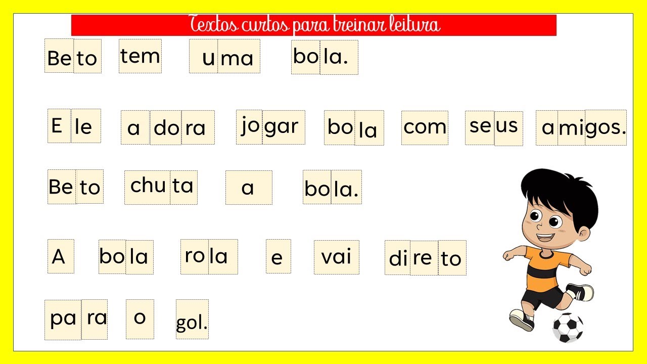 Dever Para Aprender A Ler - FDPLEARN