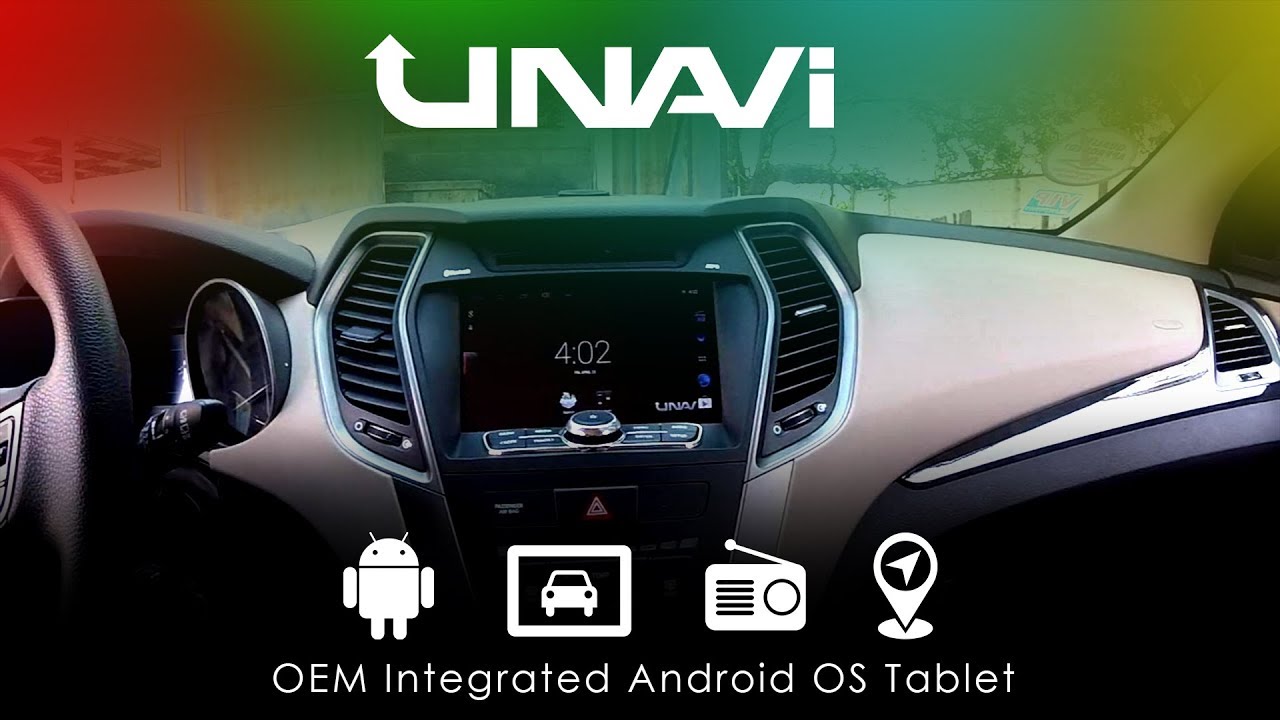 [UNAVI] X9 Android for Santa Fe - YouTube