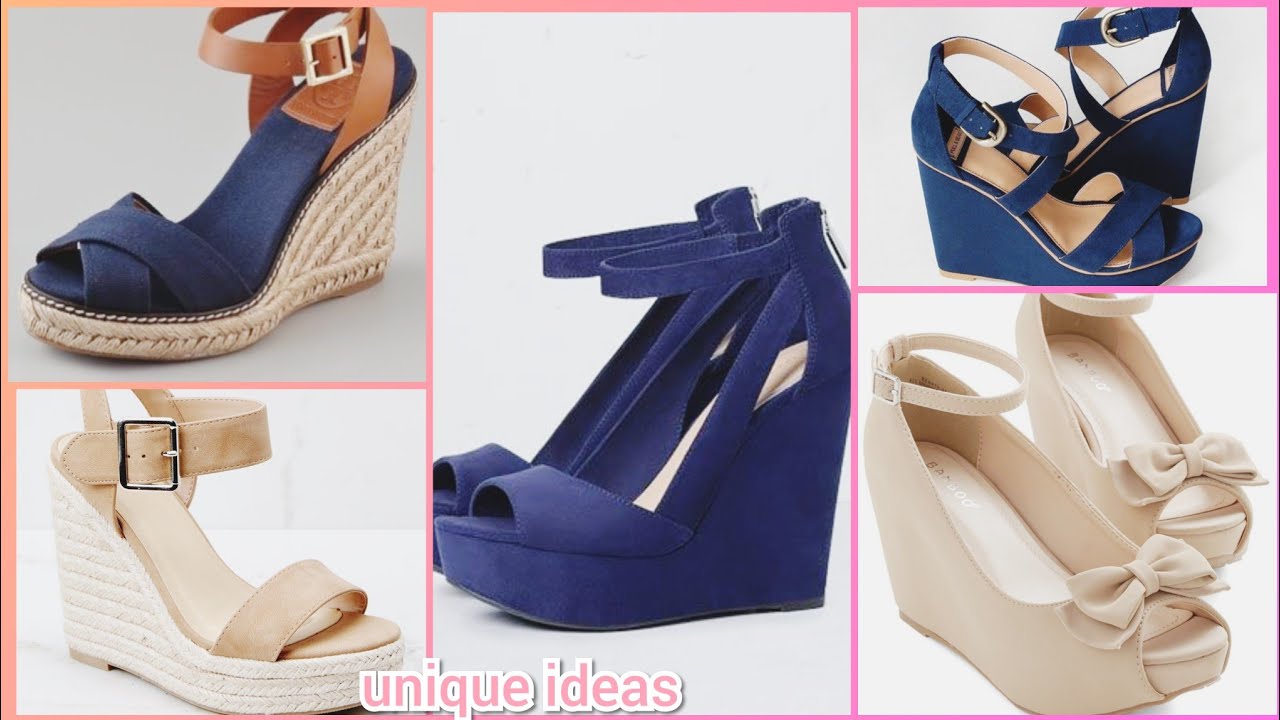 beautiful platform wedge formal sandals collection 2019 - YouTube