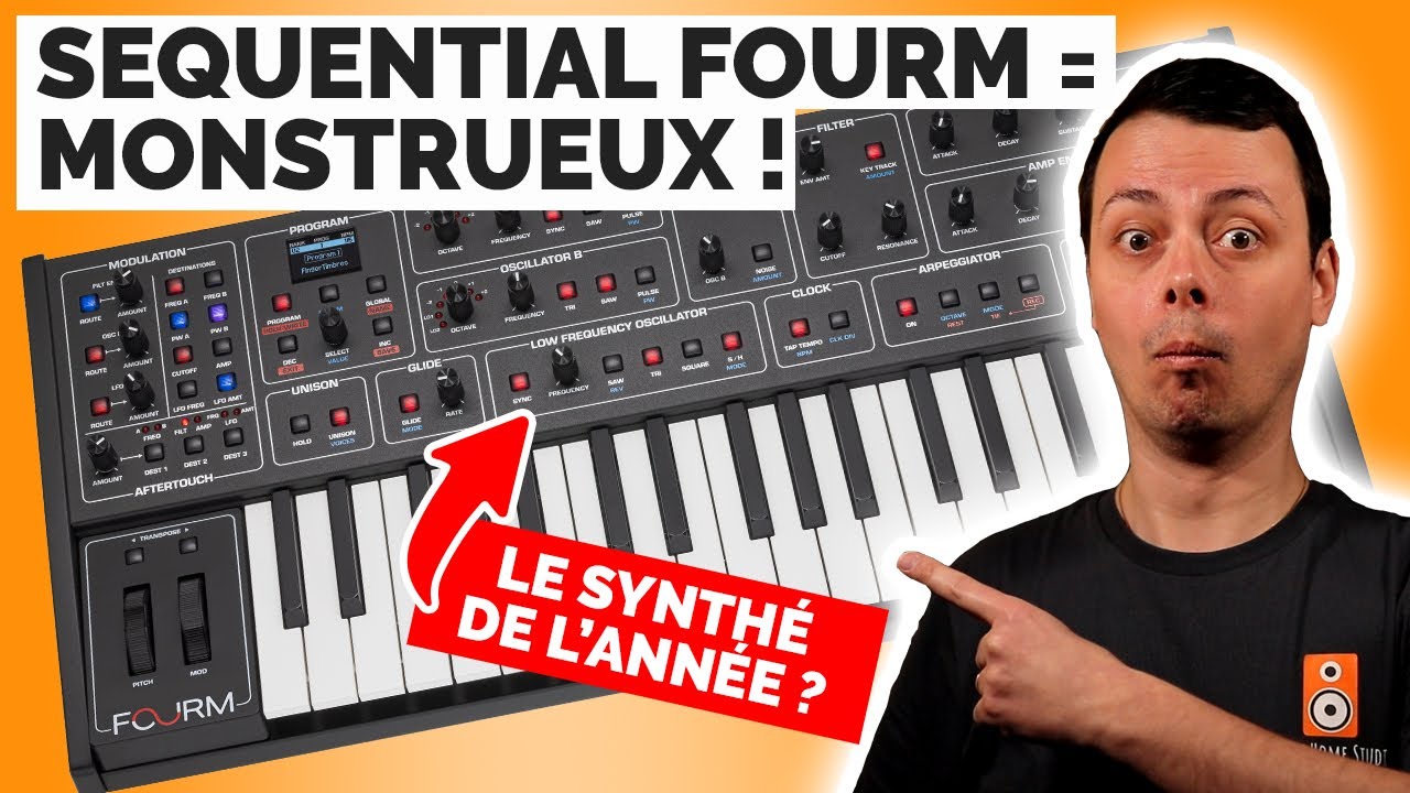 SEQUENTIAL FOURM : le synthé qu’on attendait TOUS ? - YouTube