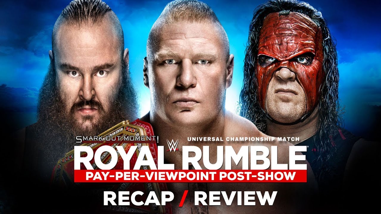 WWE ROYAL RUMBLE 2018 PPV Event Results Recap & Review Post-Show - YouTube