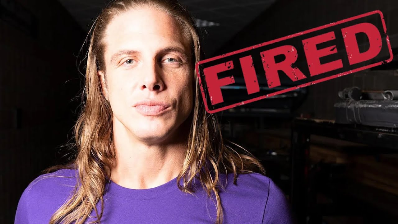 MATT RIDDLE RELEASED FROM THE WWE! #WWE Bro..... - YouTube