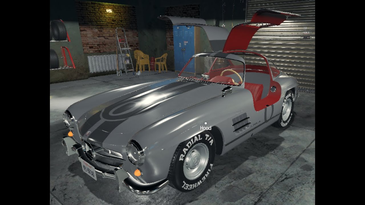 Mercedes Benz 300 SL Race Car Showcase - YouTube