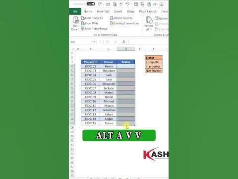 Create List in Excel using Data Validation #excel #excelshorts #excelinterview - YouTube