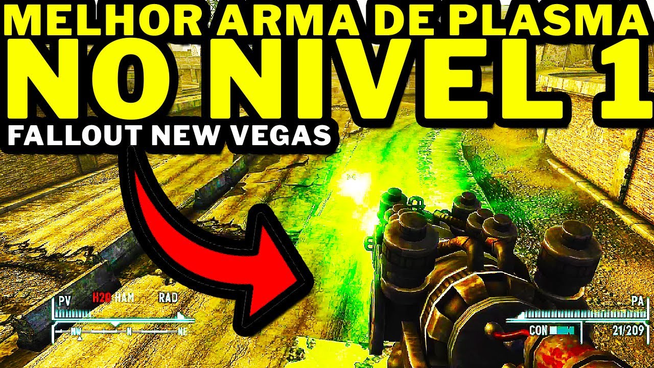 Fallout New Vegas - HOW TO GET THE BEST PLASMA RIFLE AT LEVEL 1 ...