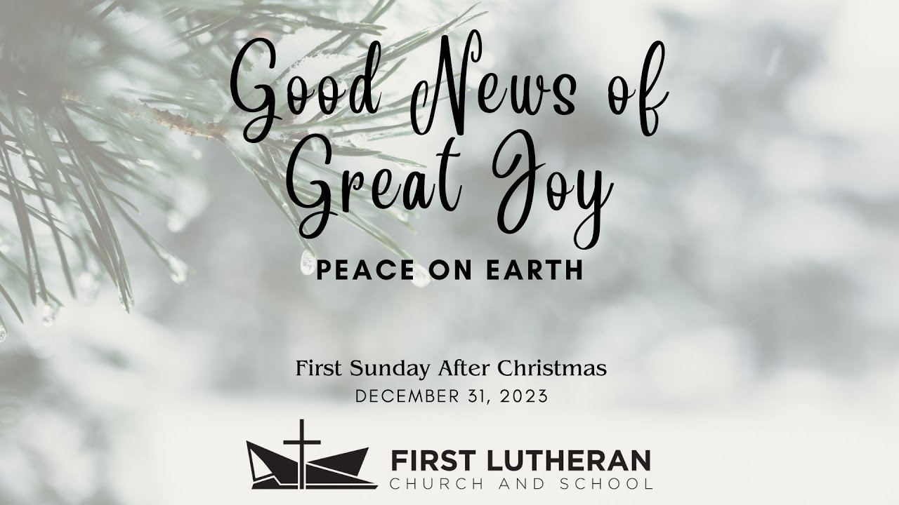 Sunday Service for December 31st, 2023 @ 9:00AM - YouTube