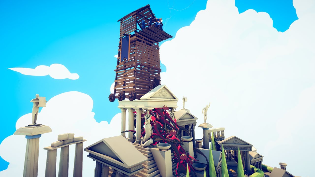 TOWER vs EVERY UNIT (Tower is on top of the old building) 🗼 | Totally ...