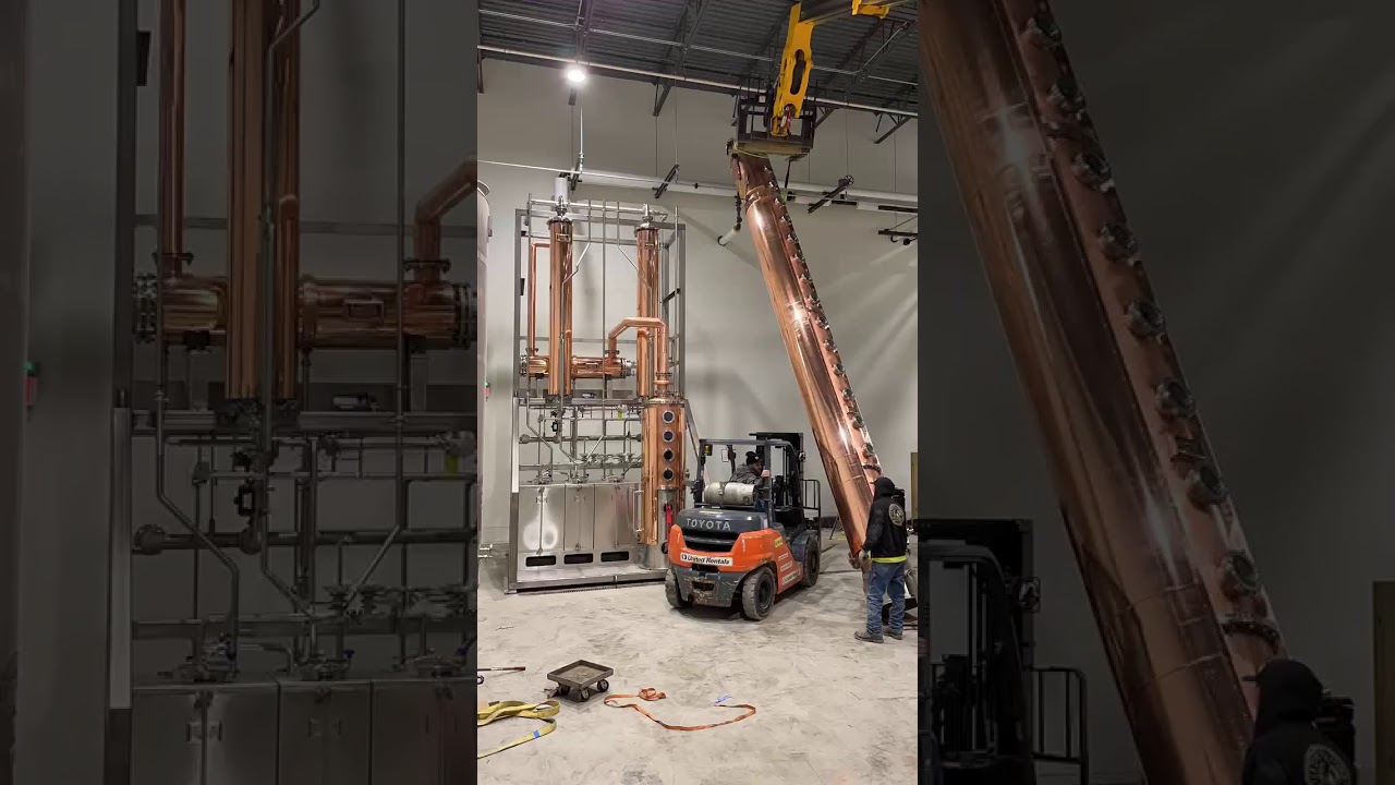 Installation of a Small Continuous Column - YouTube