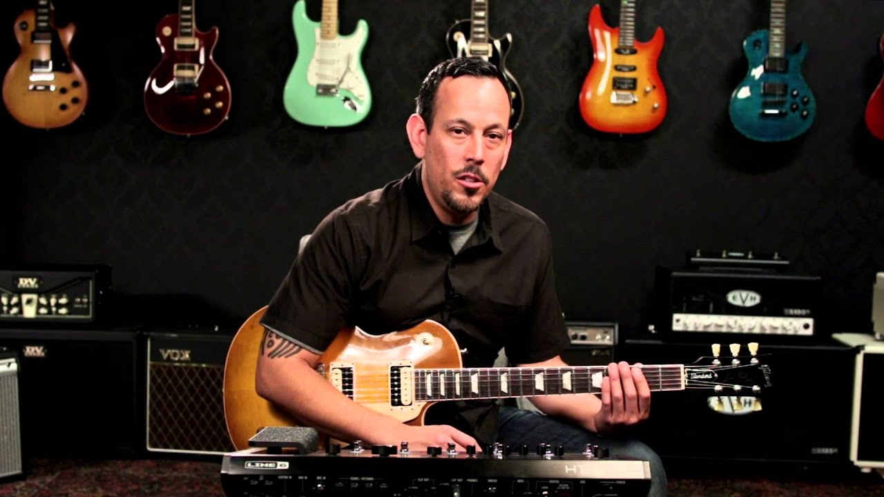 Line 6 Helix Multi Effects Guitar Pedal - YouTube